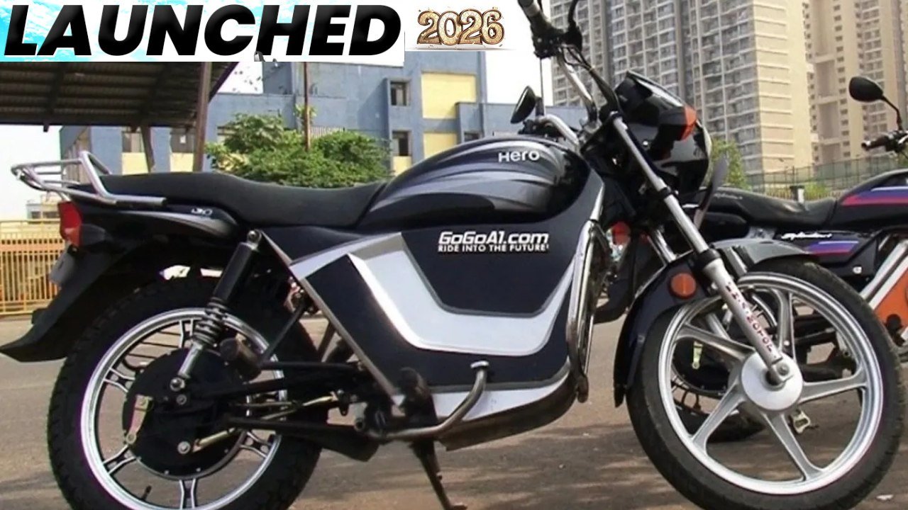 Hero Electric Splendor Pro 2026 Bike Launched at ₹47,900: 450KM Range ...