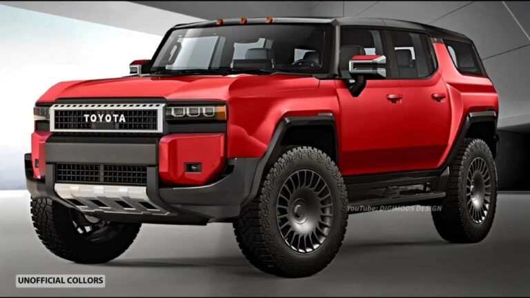 Toyota FJ Cruiser EV 9X SUV 2026 – Retro-Styled Hybrid SUV with ...